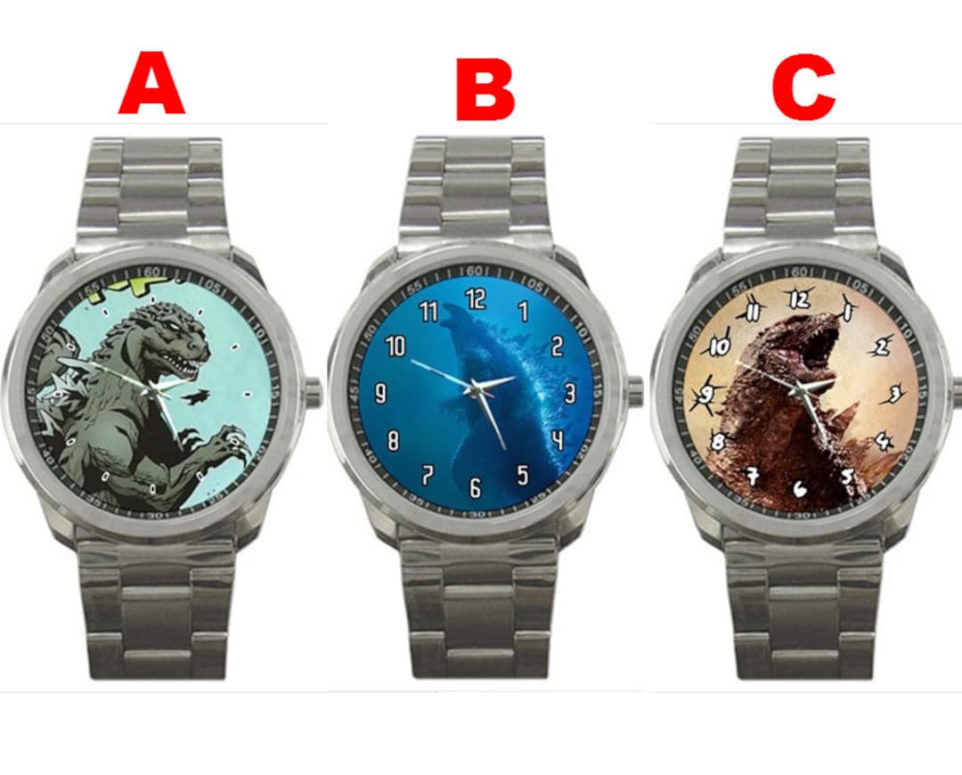 Sport Metal Watch Godzilla Gojira Kr Cosplay READ THE DESCRIPTION - Etsy