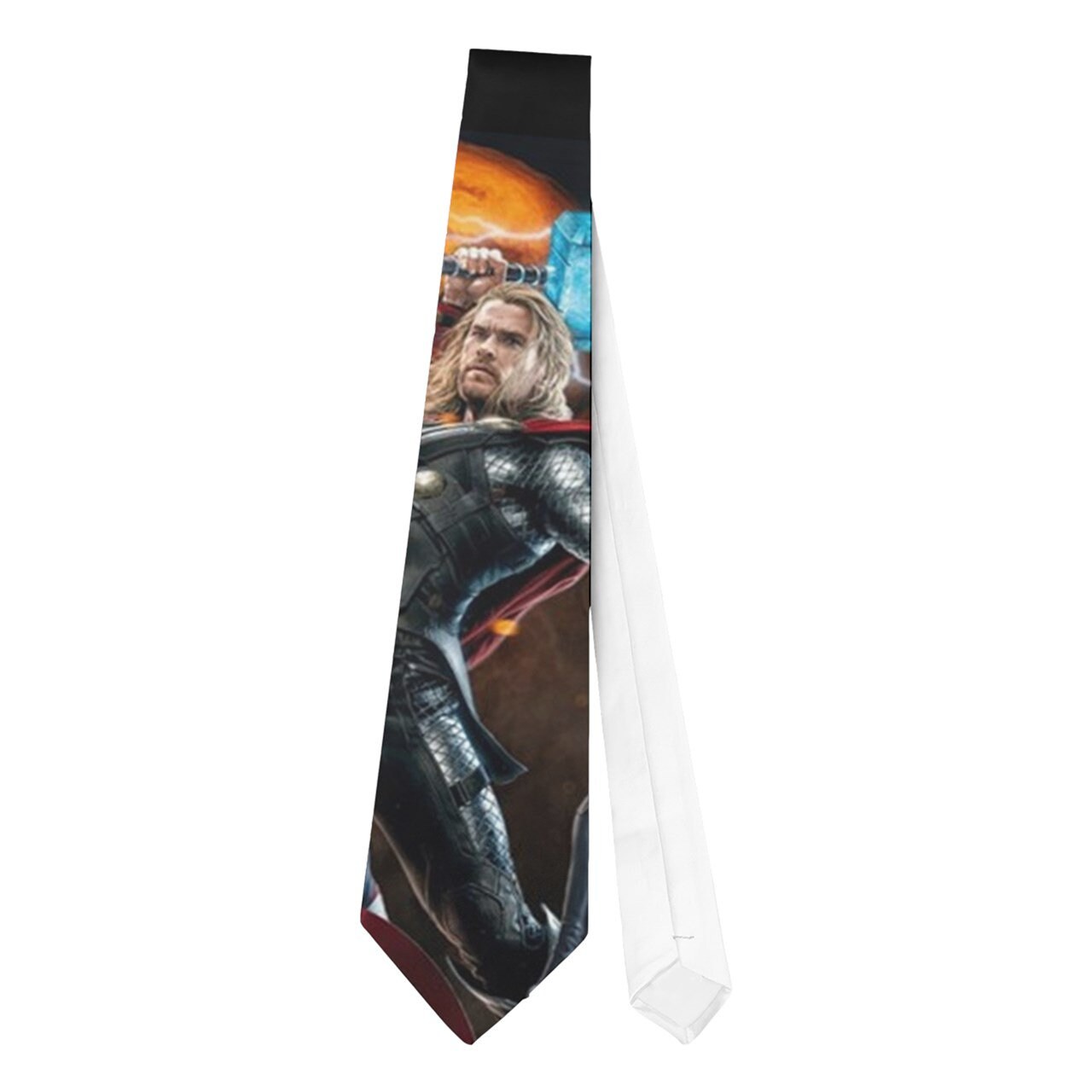 Necktie Ironman Iron Man Black Widow Thor Captain America Green Lantern ...