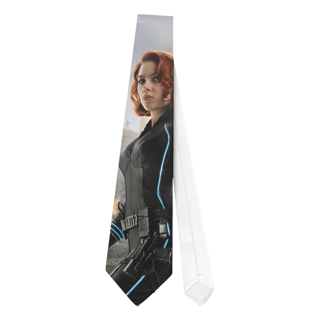 Necktie Ironman Iron Man Black Widow Thor Captain America Green Lantern ...