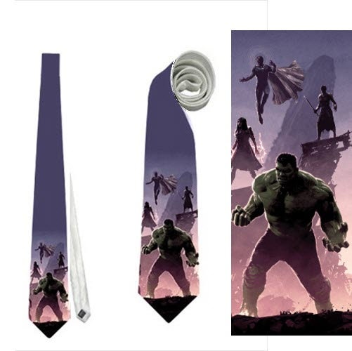 Necktie Hulk Thor Tony Stark Ironman Hulkbuster MK I Thanos - Etsy