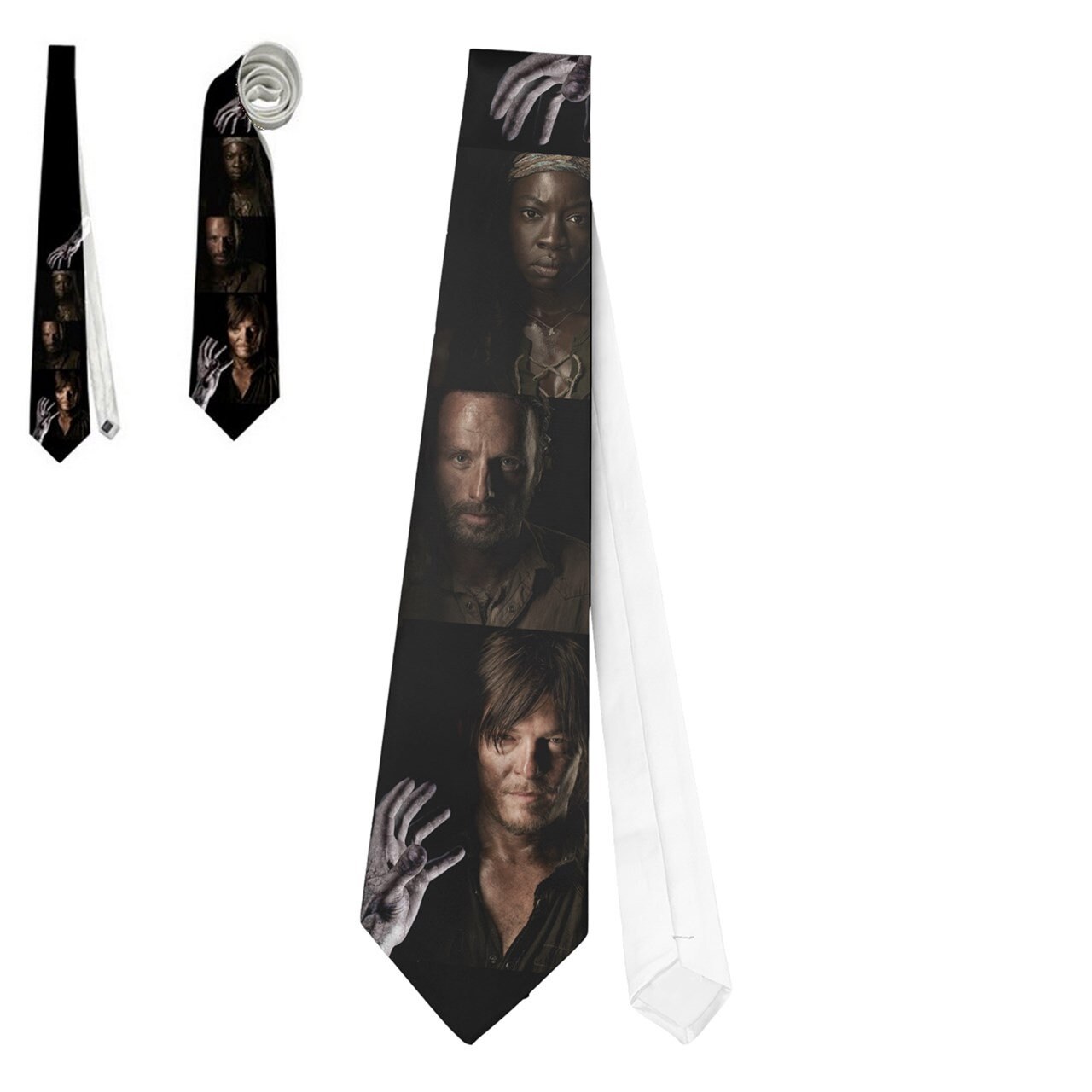 Necktie Walking Evil Zombies Predator Saw Horror Halloween - Etsy