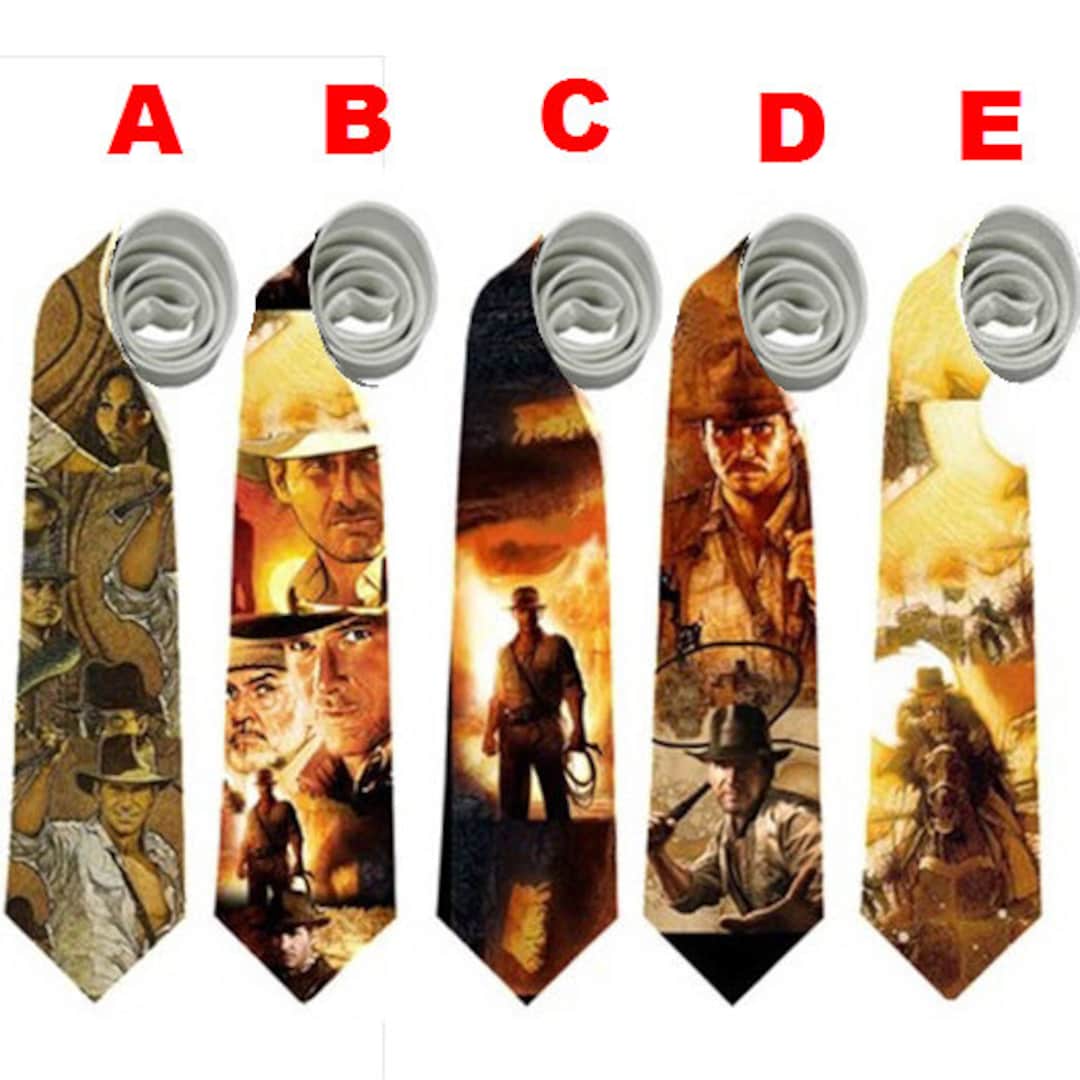 Necktie Indiana Jones Halloween Cosplay - Etsy