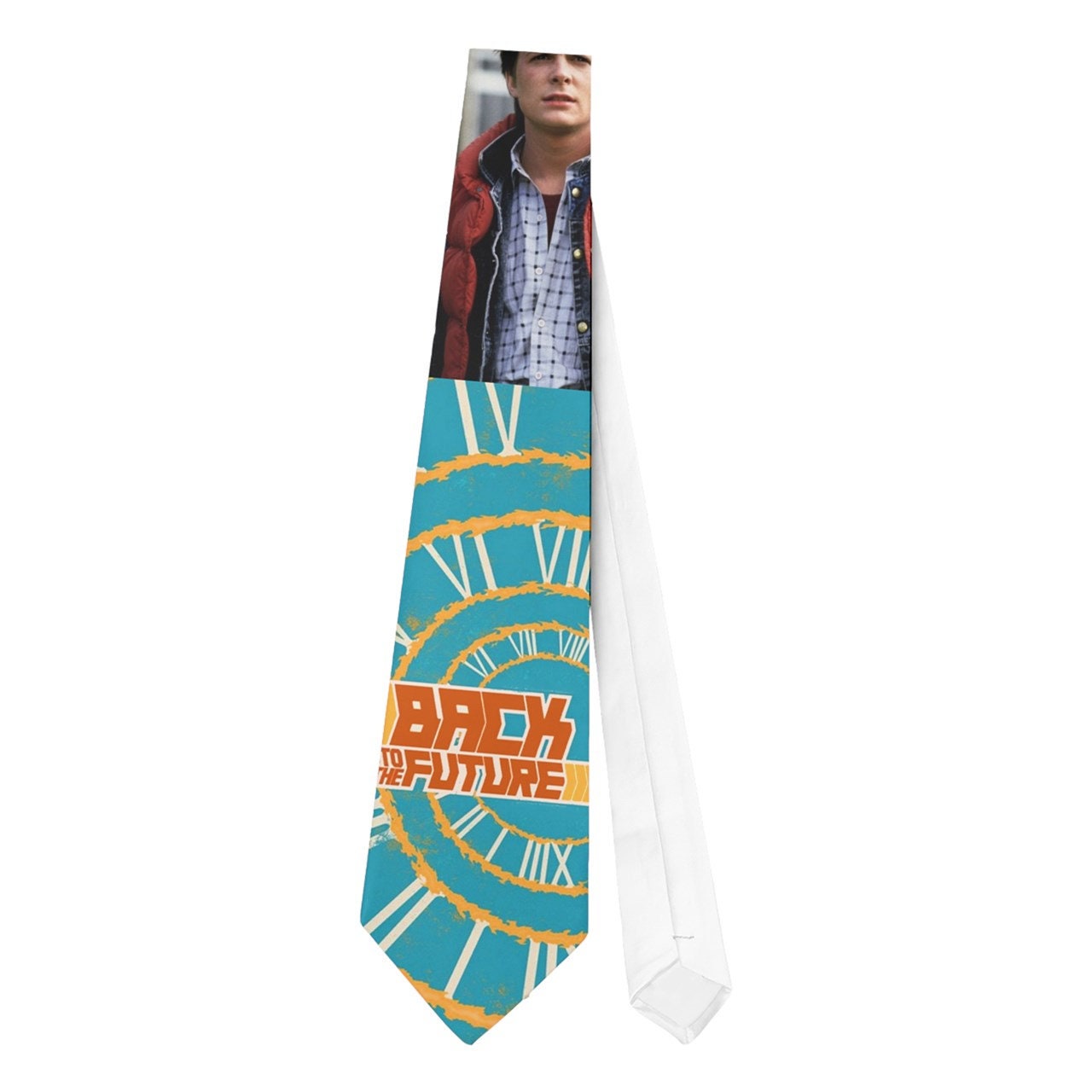 Necktie Back Marty Mcfly Emmet Brown Dr Brown Jennifer Parker Future ...