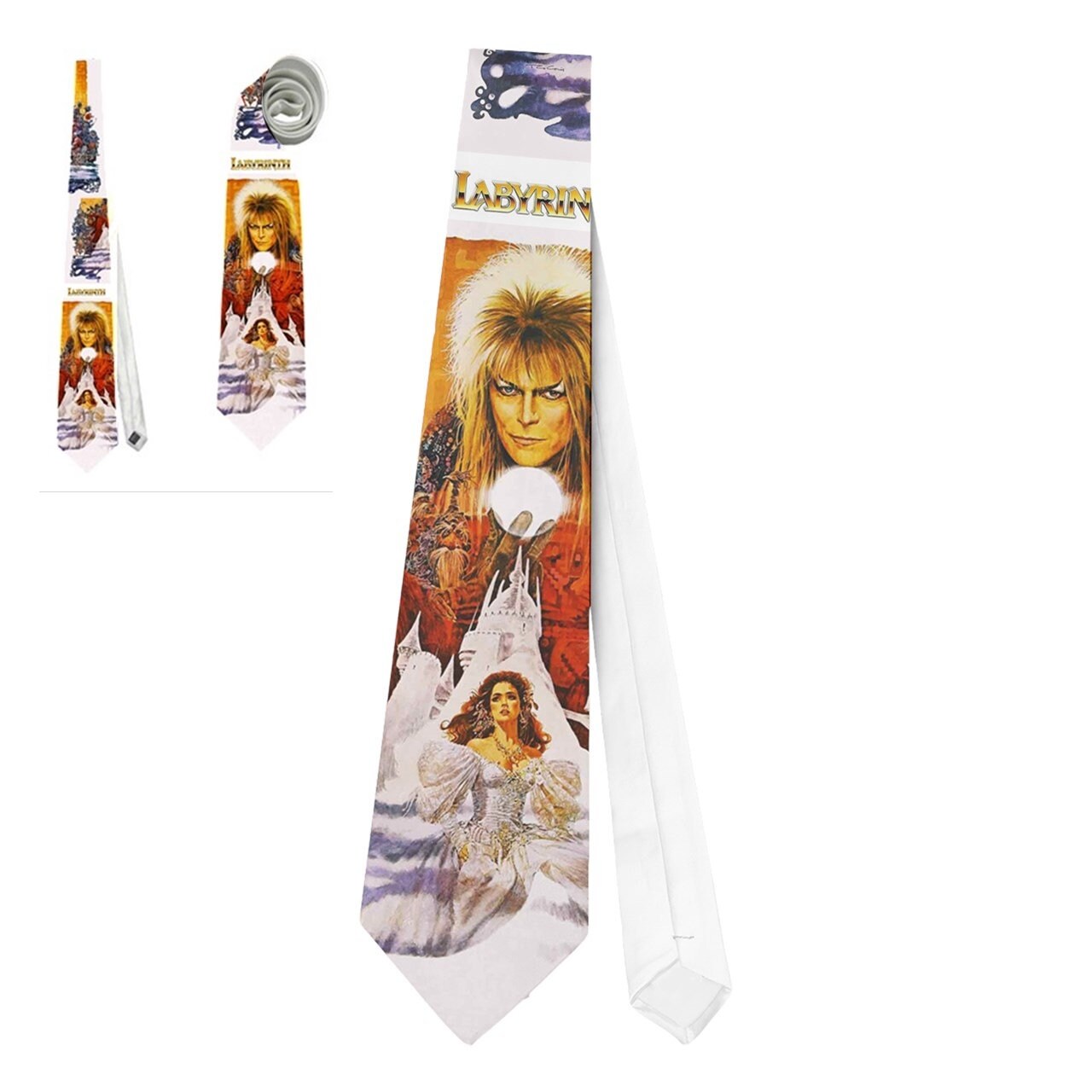Necktie David Bowie Labyrinth King Goblin Ziggy Stardust Cosplay - Etsy