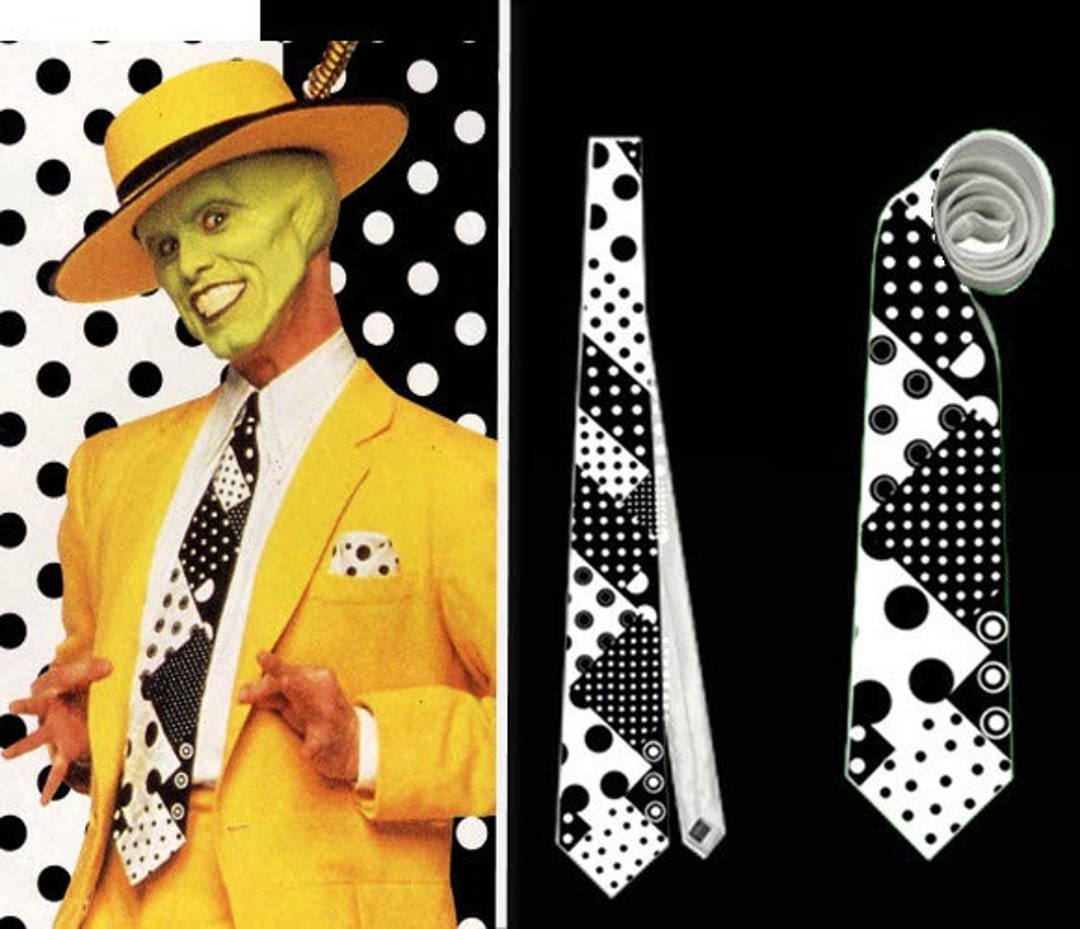 Necktie Tie Stanley Ipkiss Necktie From the Mask Cosplay Halloween ...