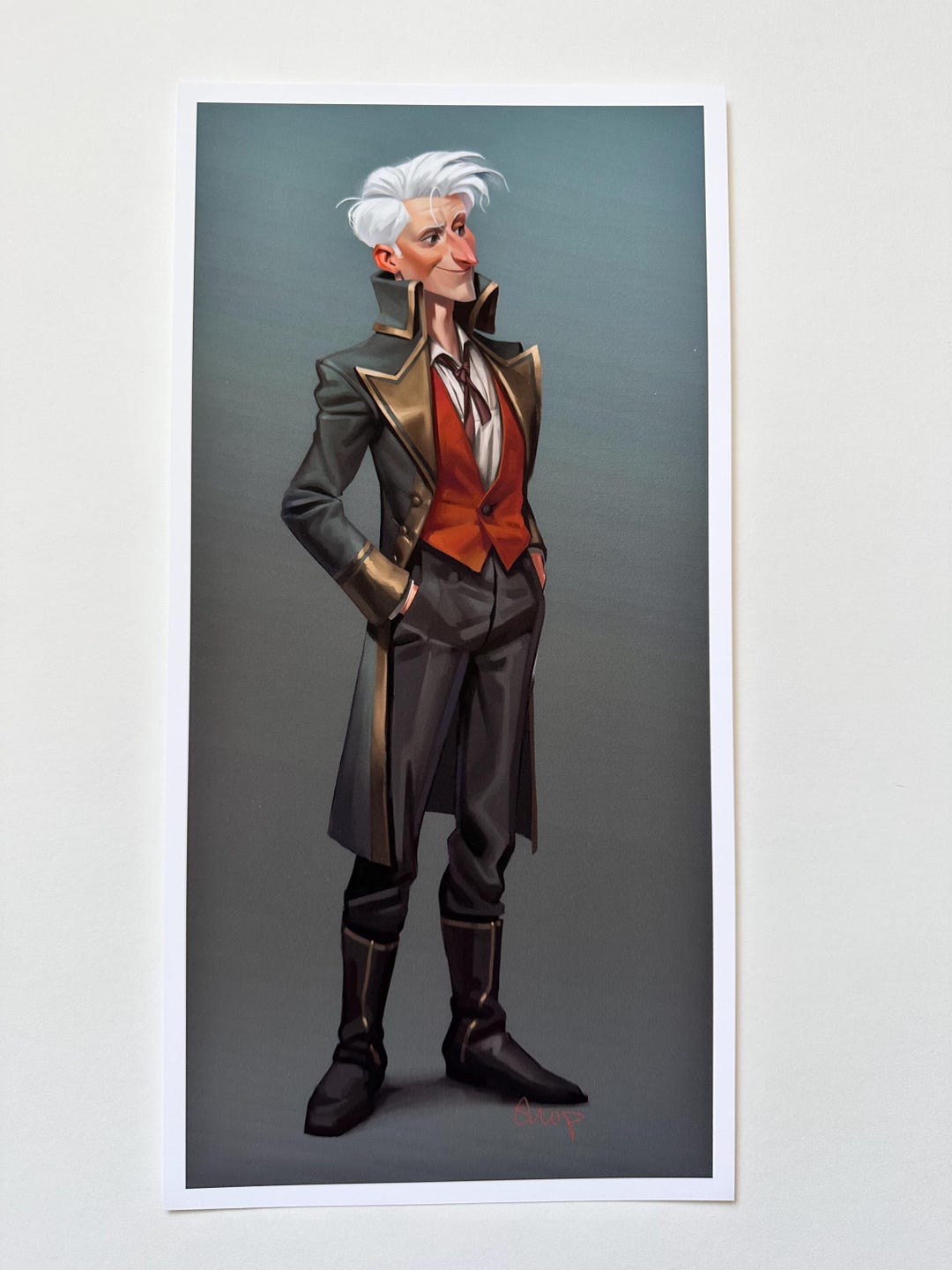 Hoid, the Cosmere's Favorite World-hopper- Giclee Print (6"x12") - Etsy