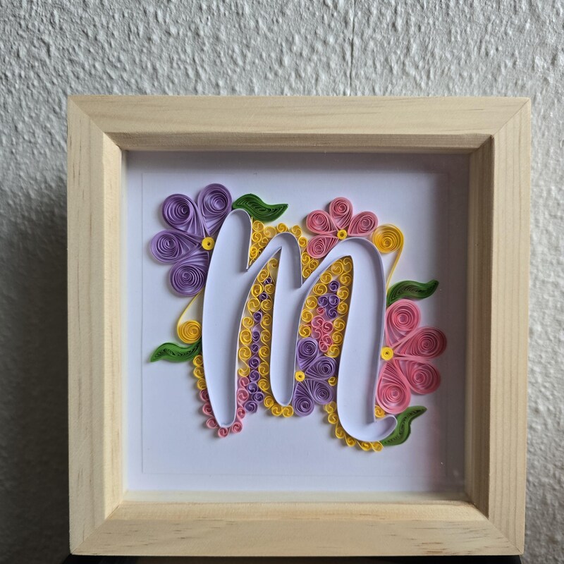 Quilled Monogram - Etsy