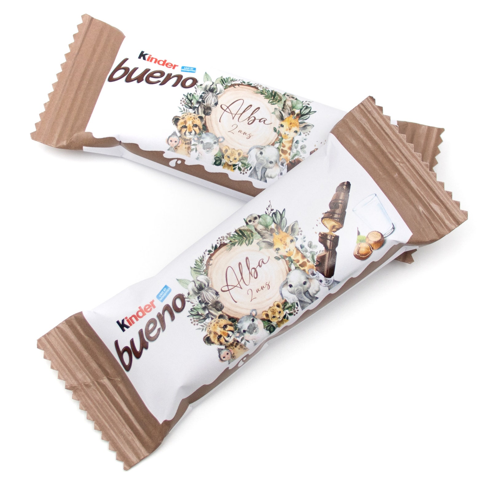 Kinder Bueno personnalisé Anniversaire mariage baptême - Etsy France