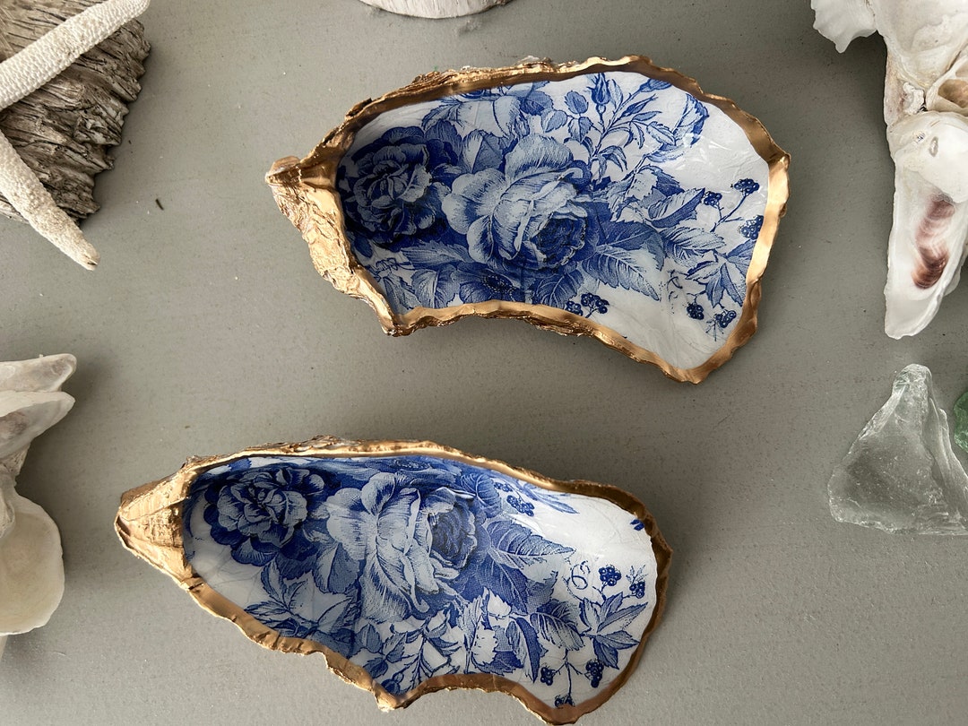 Oyster Ring Dish, Trinket Dish, Hostess Gift, Coastal Gifts, Oyster ...