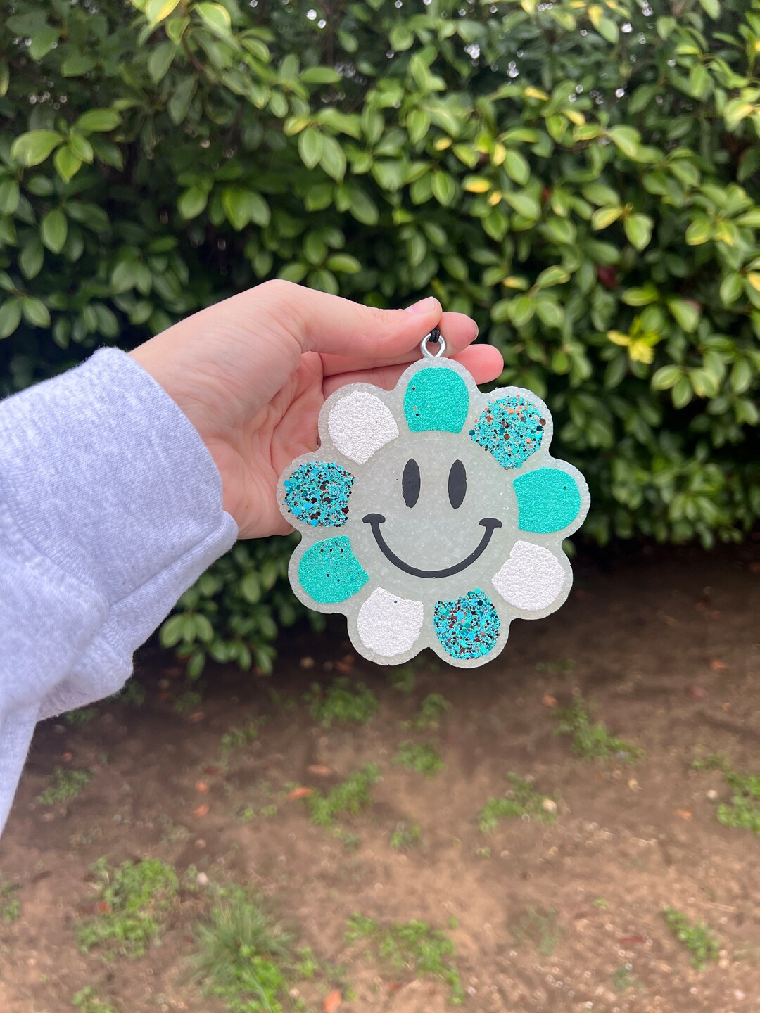 Smiley Face Flower Freshie - Etsy