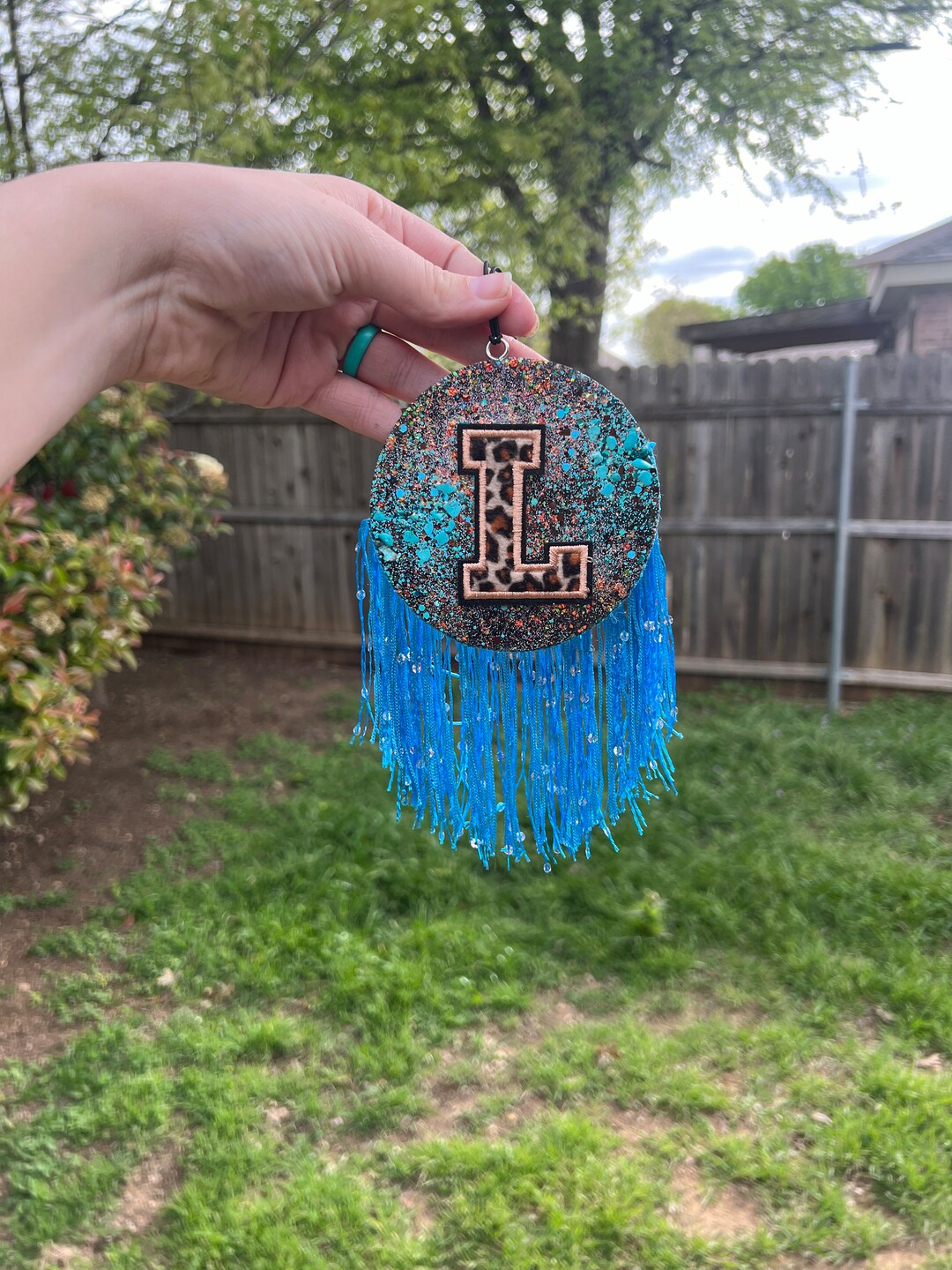 Custom Initial Letter Freshie - Etsy