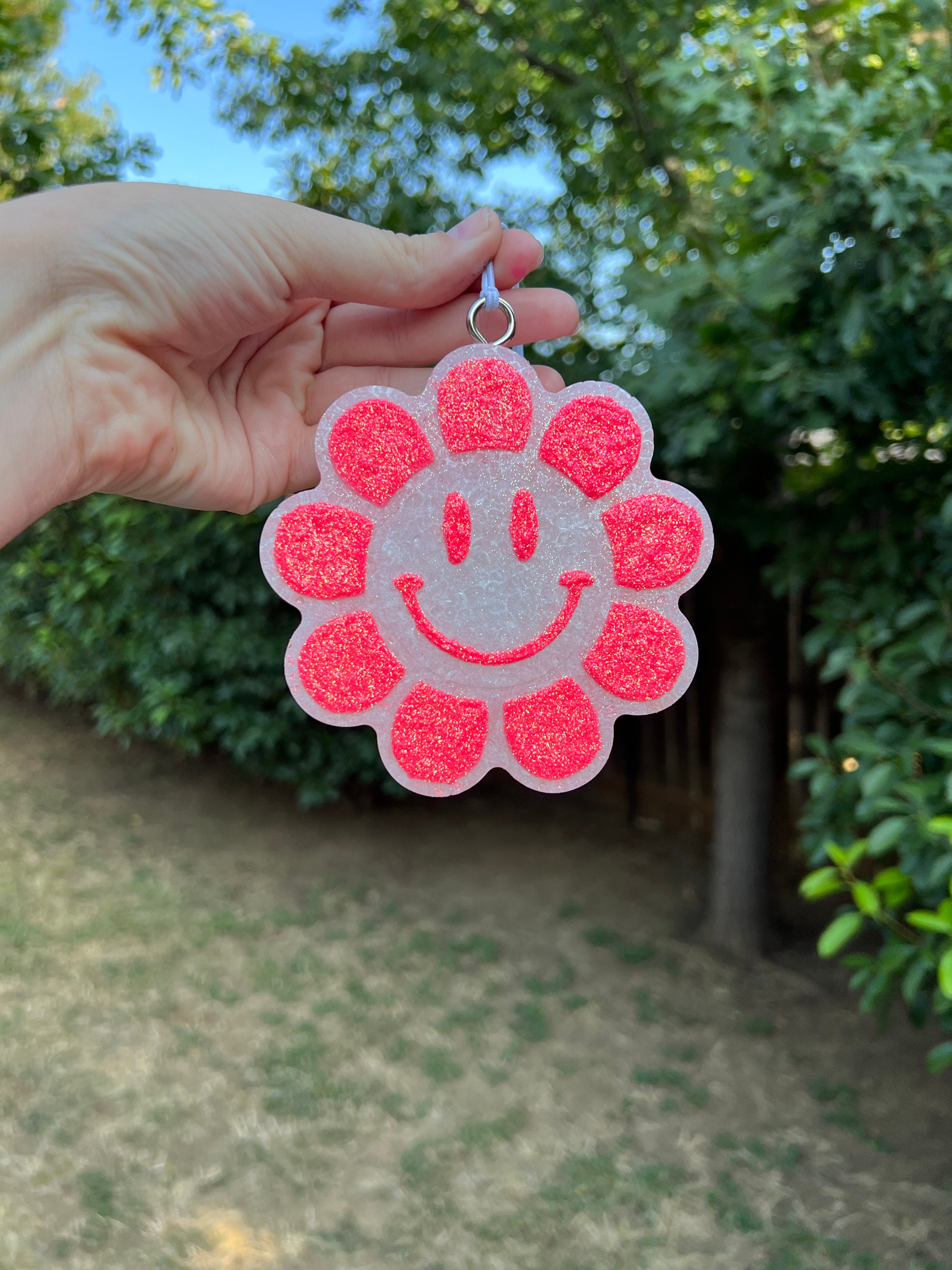 Smiley Face Flower Freshie - Etsy