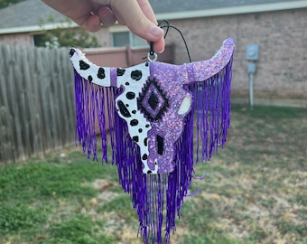 Bull Skull Car Freshie - Etsy