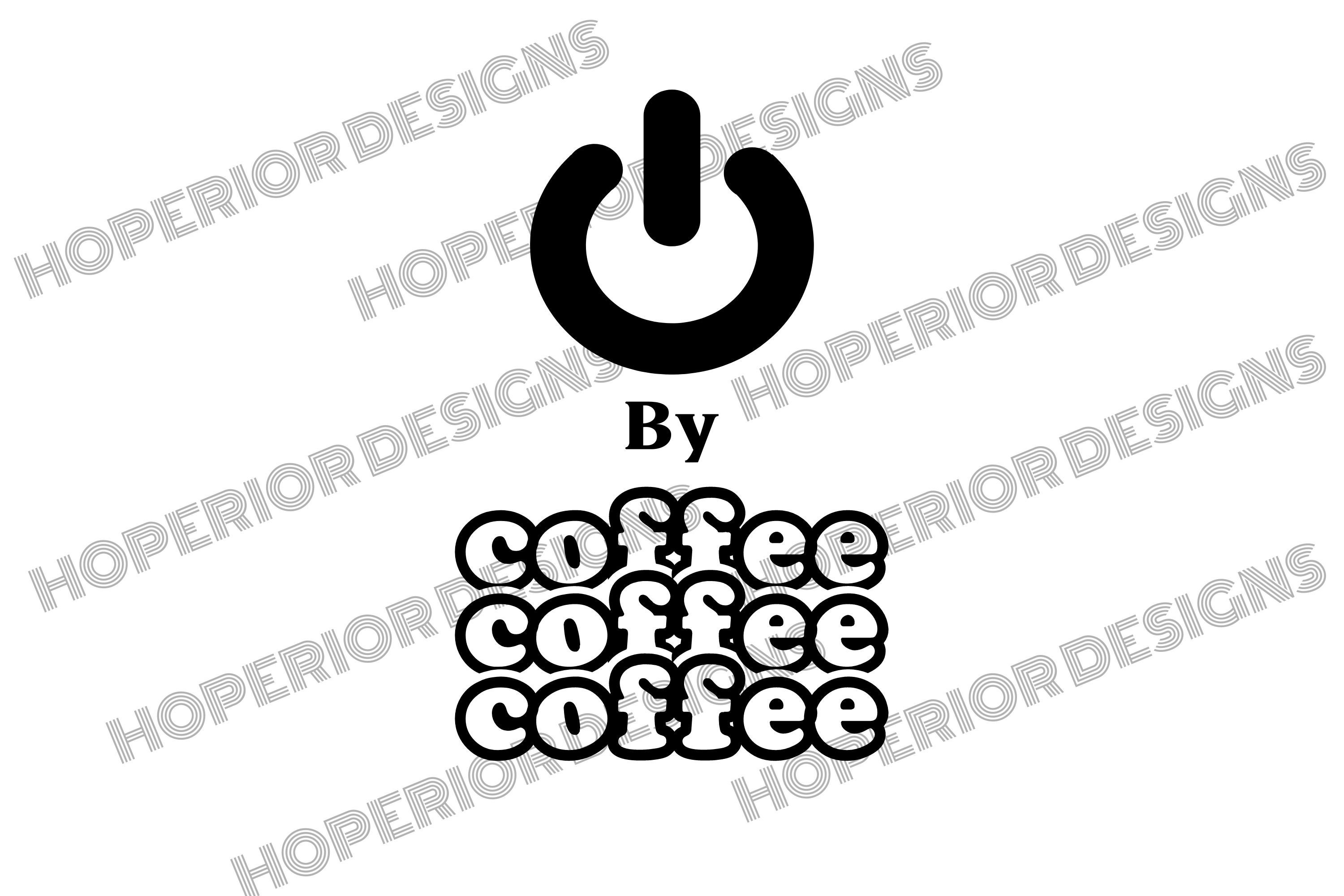 Powered by Coffee Bold - SVG - Coffee SVG - Coffee Lover - Coffee Bar ...