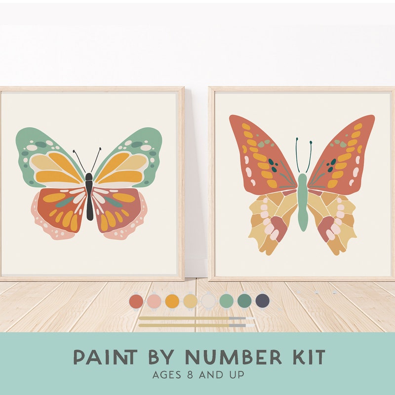 Paint Number Kit - Etsy