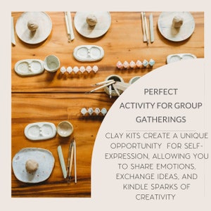 Clay Date Night Kit for Two – Air Dry Pottery, Conversation Cards - Etsy