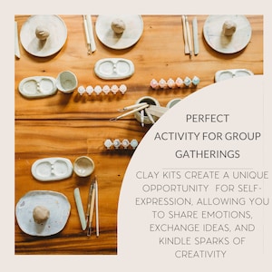 Deluxe Meditative Art Air Dry Clay Kit + Meditations and Journaling ...