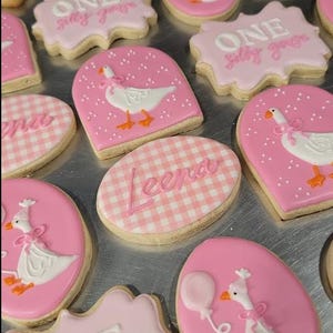 Silly Goose Themed Cookies - Etsy