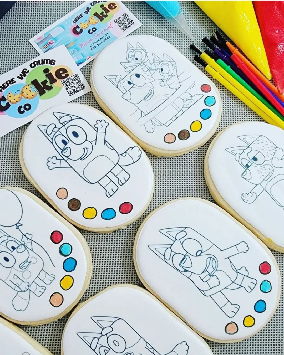PYO (paint Your Own) Cookies for Kids - Etsy