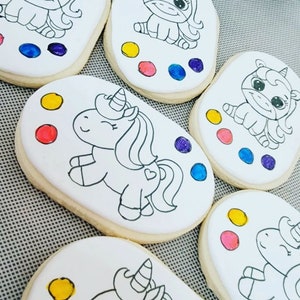 PYO (paint Your Own) Cookies for Kids - Etsy