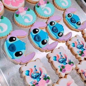 Stitch Themed Cookies - Etsy