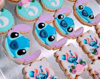 Lilo and Stitch Sugar Cookies 2dz - Etsy