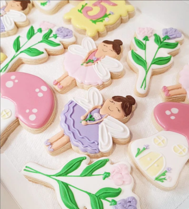 Assorted Fairy Themed Custom Cookies - Etsy