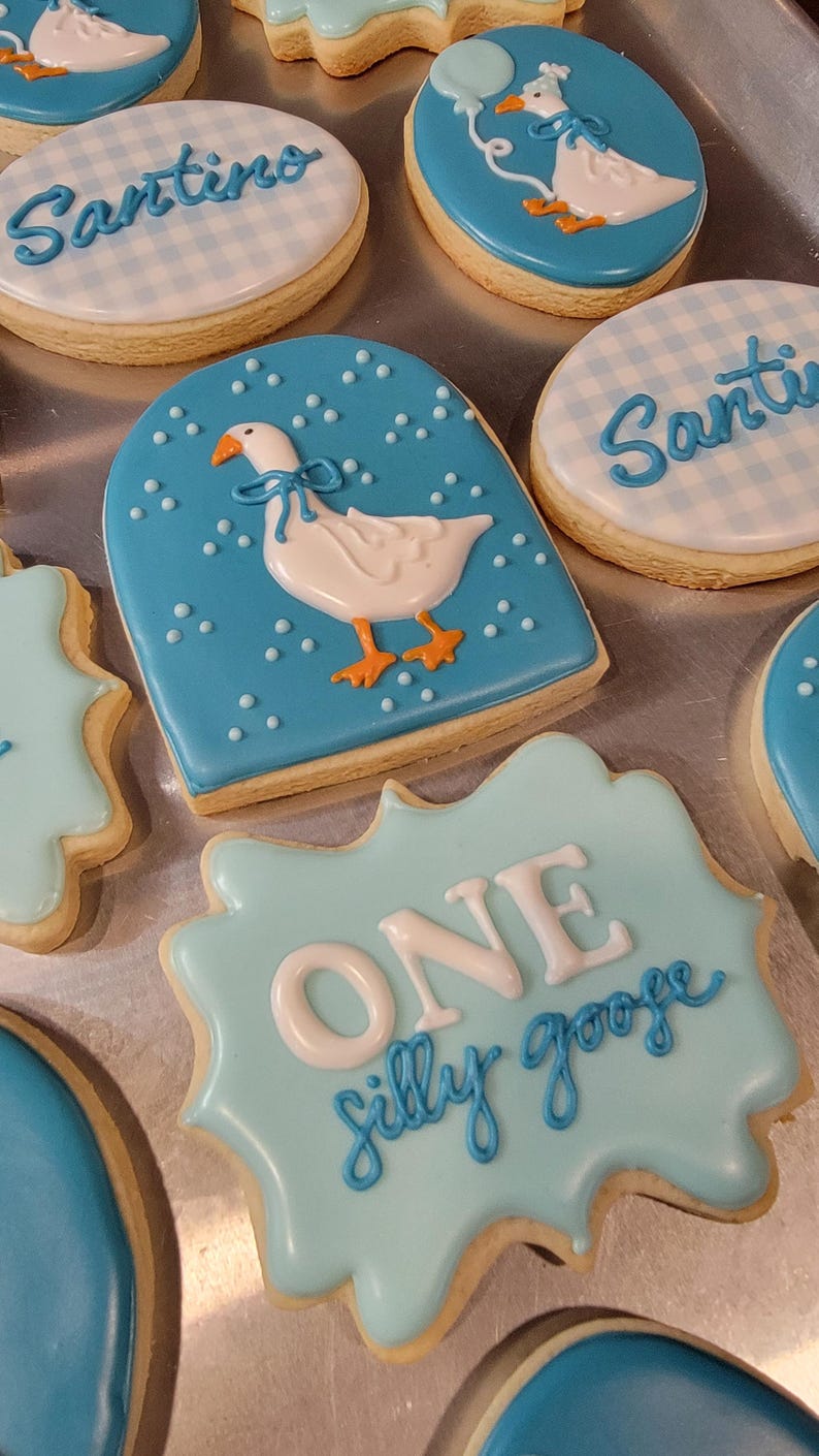 Silly Goose Themed Cookies - Etsy
