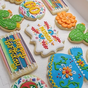 Fiesta Theme Cookies - Etsy