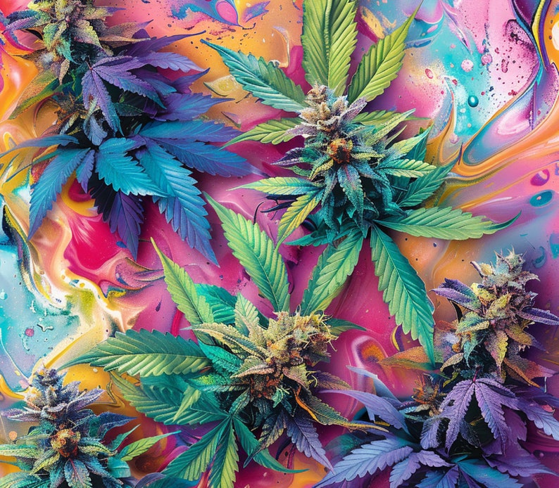 3D Marijuana Leafs 5 Designs - Etsy