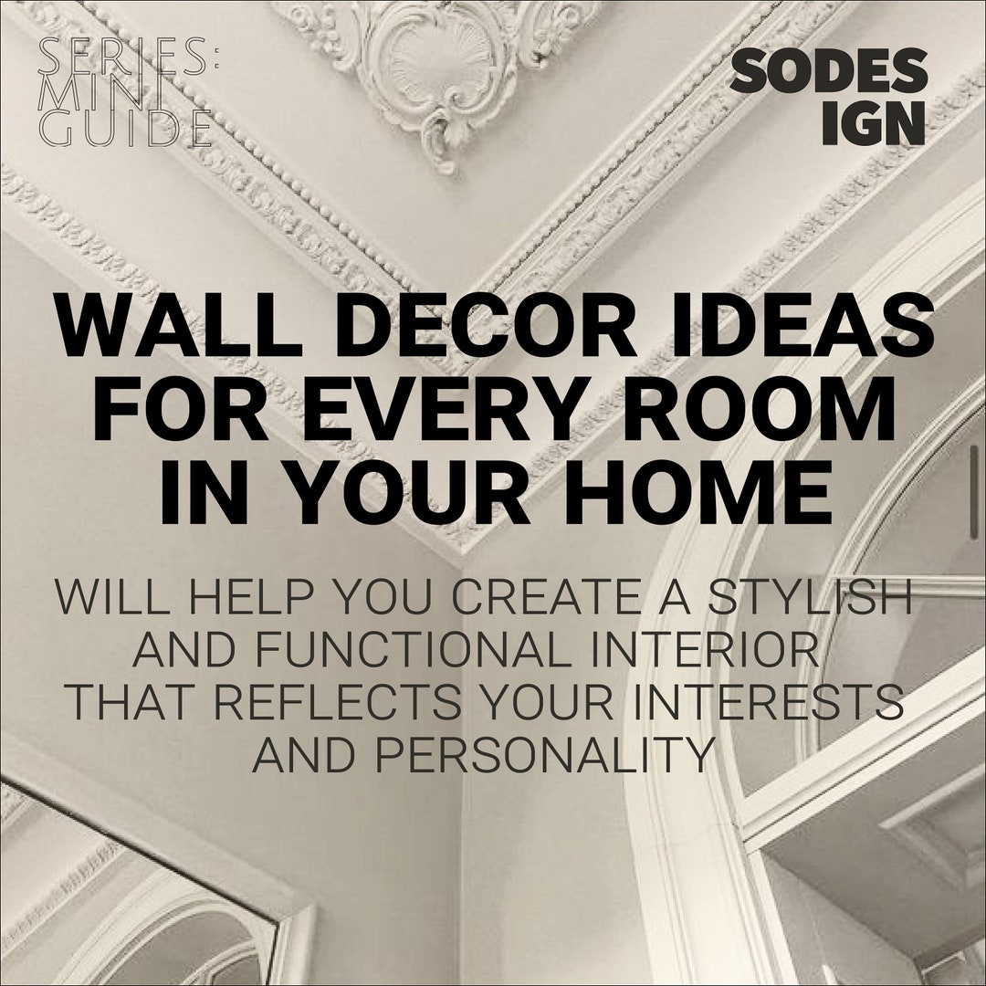 Inspiring Wall Decor Ideas for Your Home, E-design, Virtual Interior ...