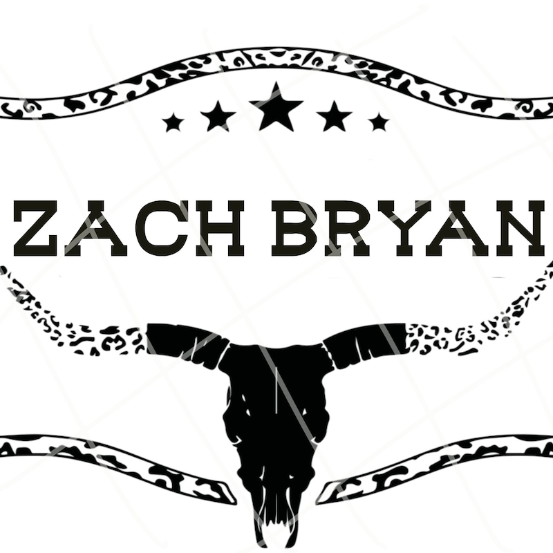 Zach Bryan Svg - Etsy