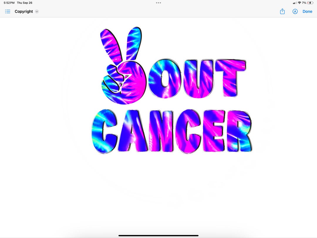 Peace Out Cancer Png File Chemo Radiation - Etsy