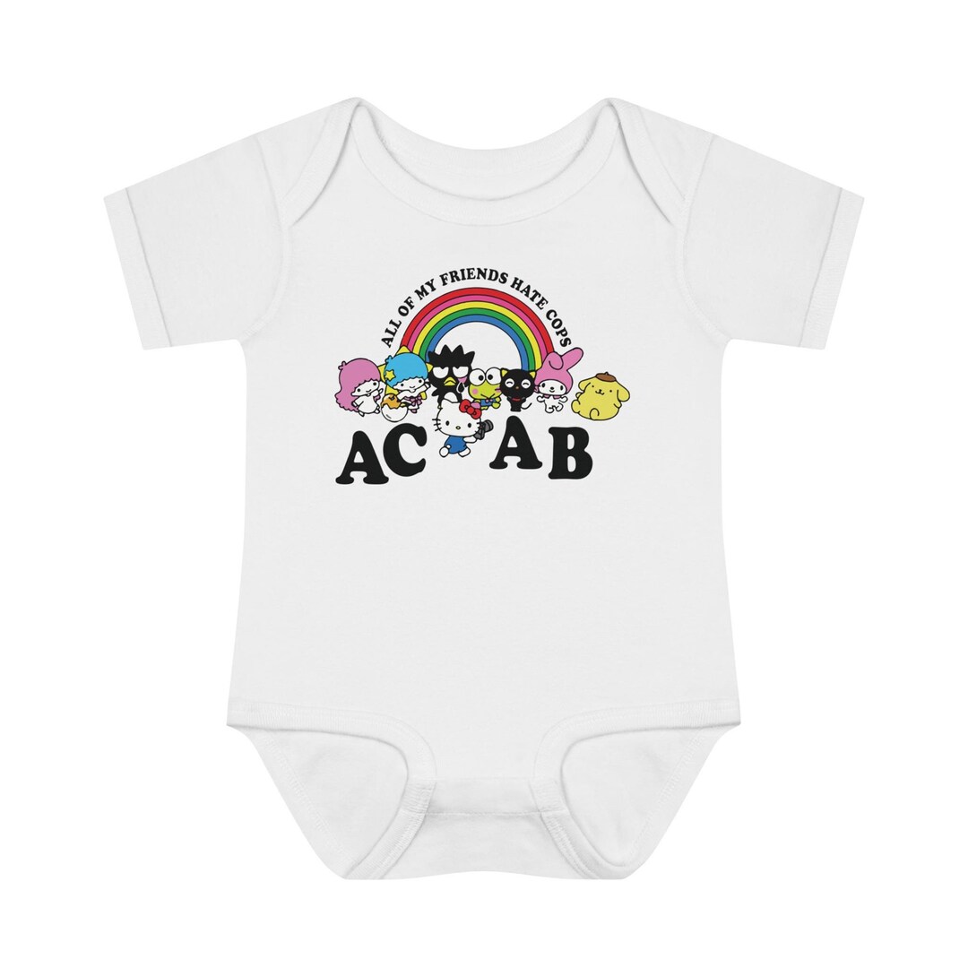 ACAB Onesie | Political Kid, Radical Baby, FTP Present, No Justice No ...