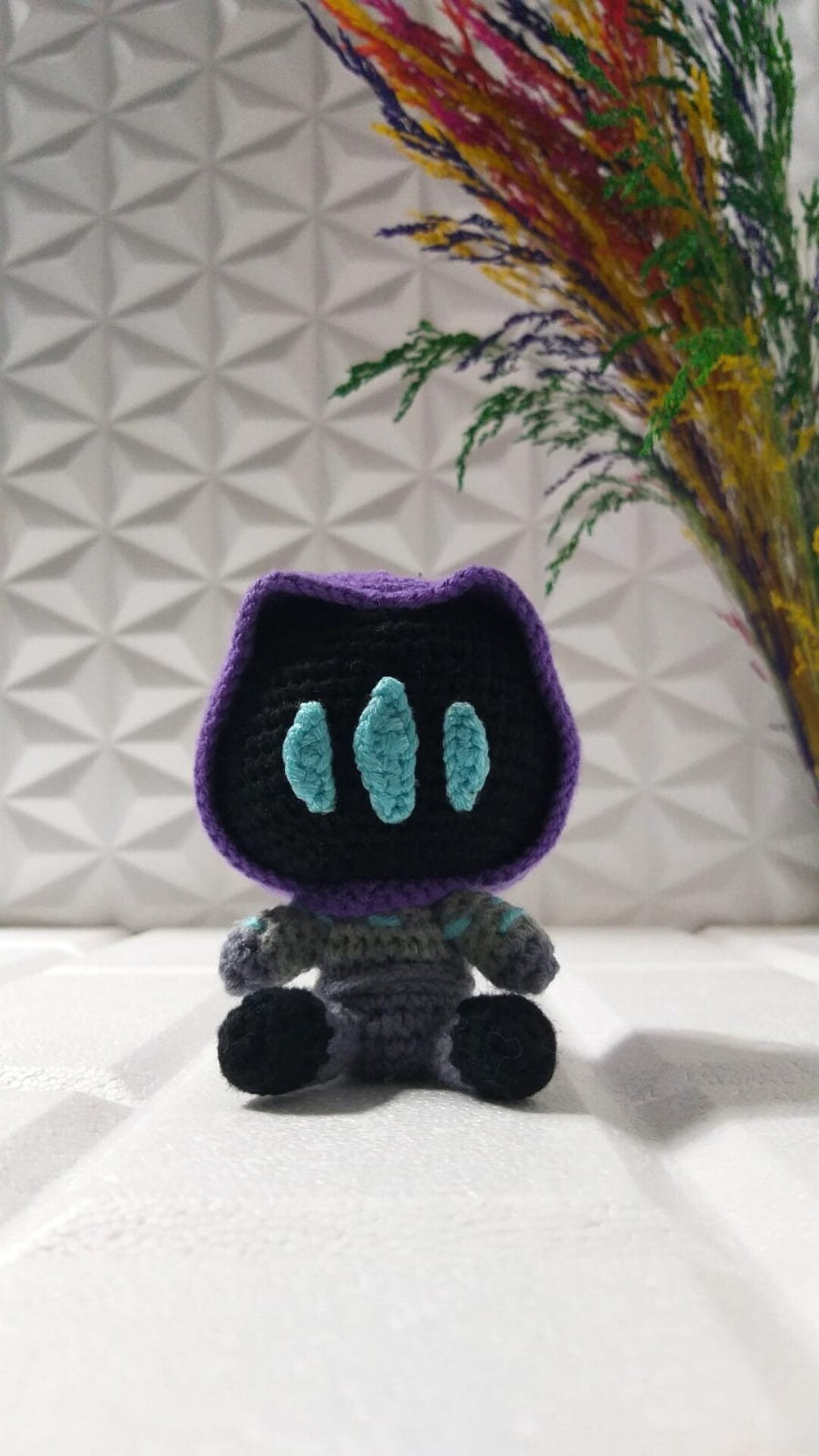 Valorant Omen Valorant Omen Amigurumi Doll - Etsy Israel