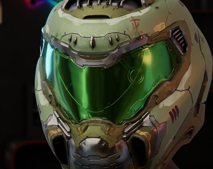 Doom Eternal Helmet / 3d Printable File - Etsy