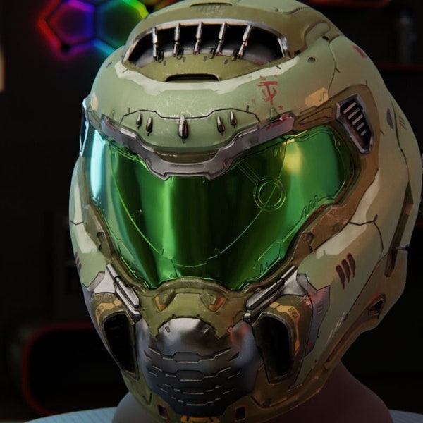 Doom Helmet - Etsy