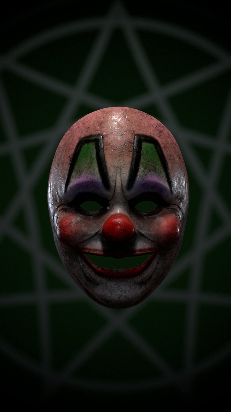 Slipknot Clown New Mask \ STL FILE for 3d Pinting - Etsy