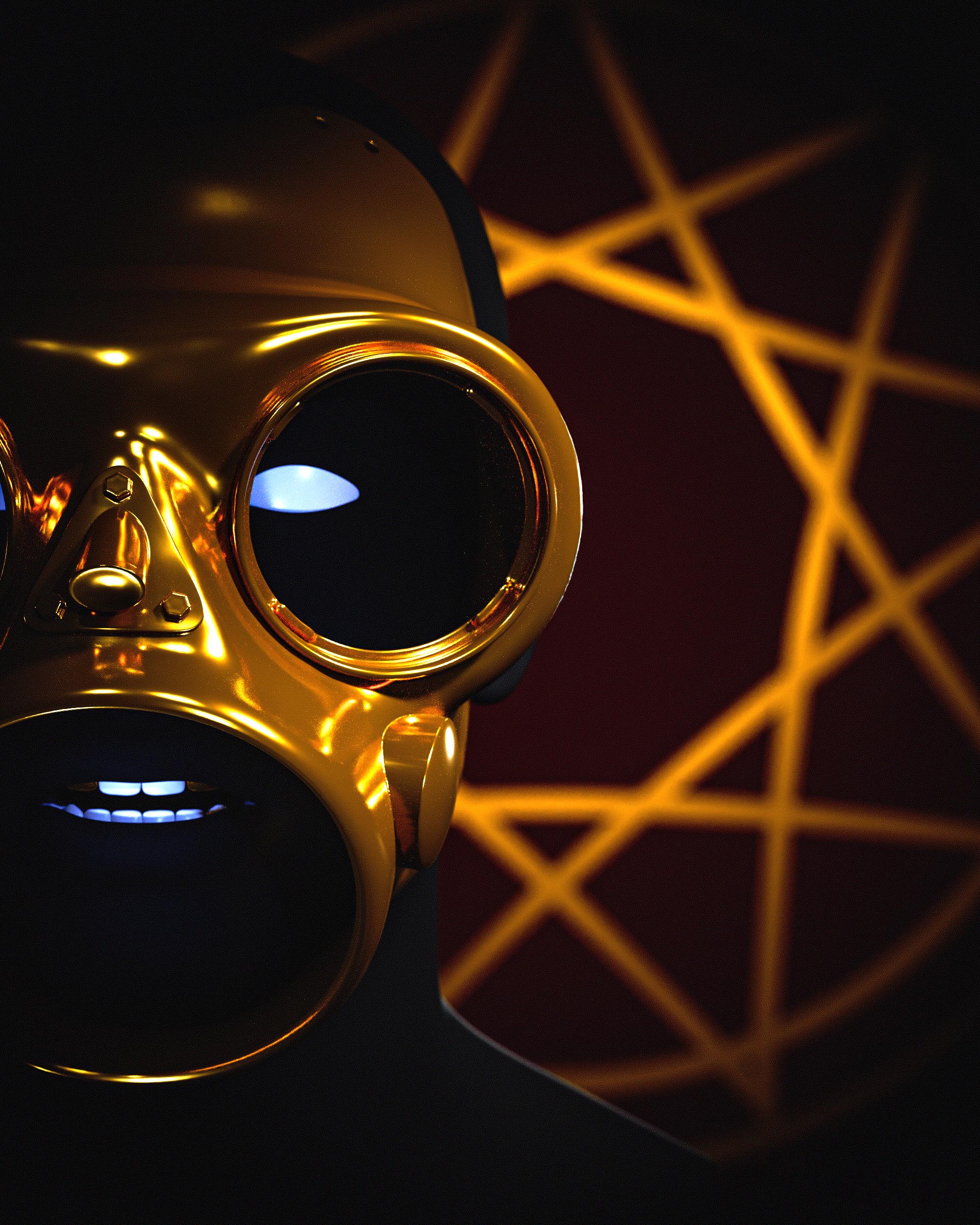 Sid Wilson Golden Gas Mask, Slipknot DJ /STL FILE for Printing - Etsy