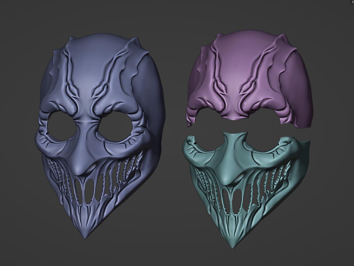 Evil Mask /STL FILE for Printing - Etsy