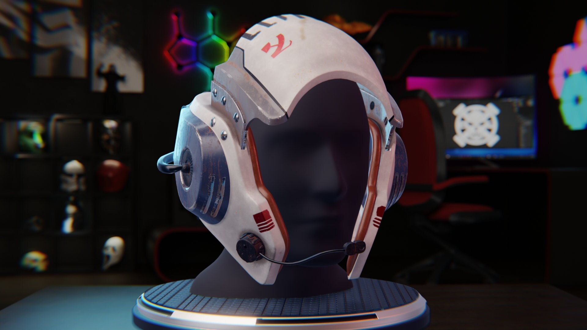 A-wing Helmet / 3d Printable Files - Etsy