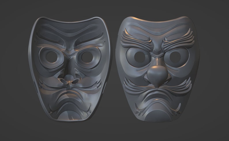 Tengu Mask 3D Printable Model - Etsy
