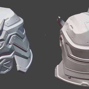 CYBER SAMURAI - Cosplay Helmet - Digital STL File for 3d-printing - Etsy