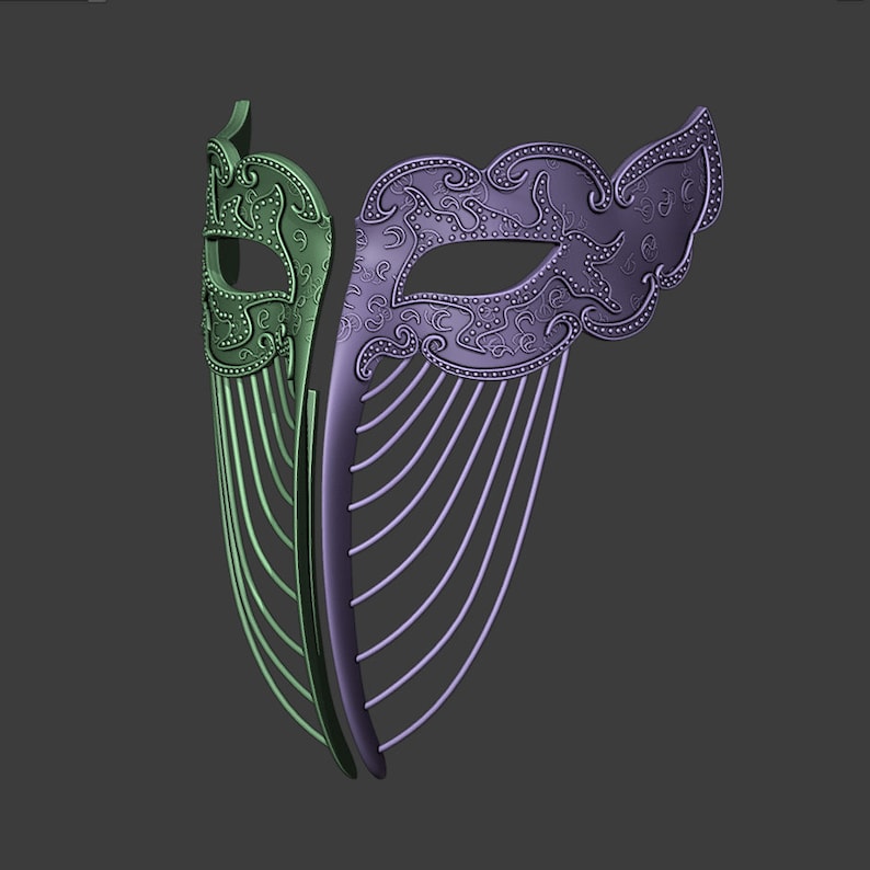 3D Model of Mother Miranda Mask From Resident Evil Village - Etsy