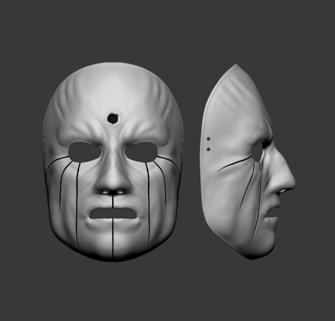 New Slipknot Drummer Mask \ STL FILE for 3d Printing - Etsy