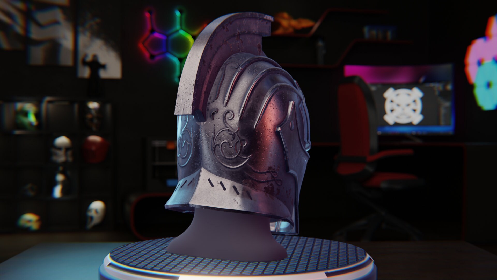 3D File of Faraam Knight Armor From Dark Souls - Etsy