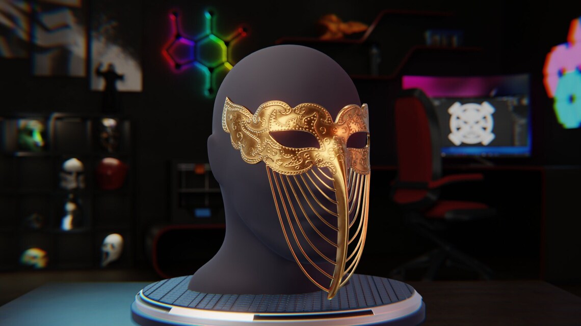 3D Model of Mother Miranda Mask From Resident Evil Village - Etsy