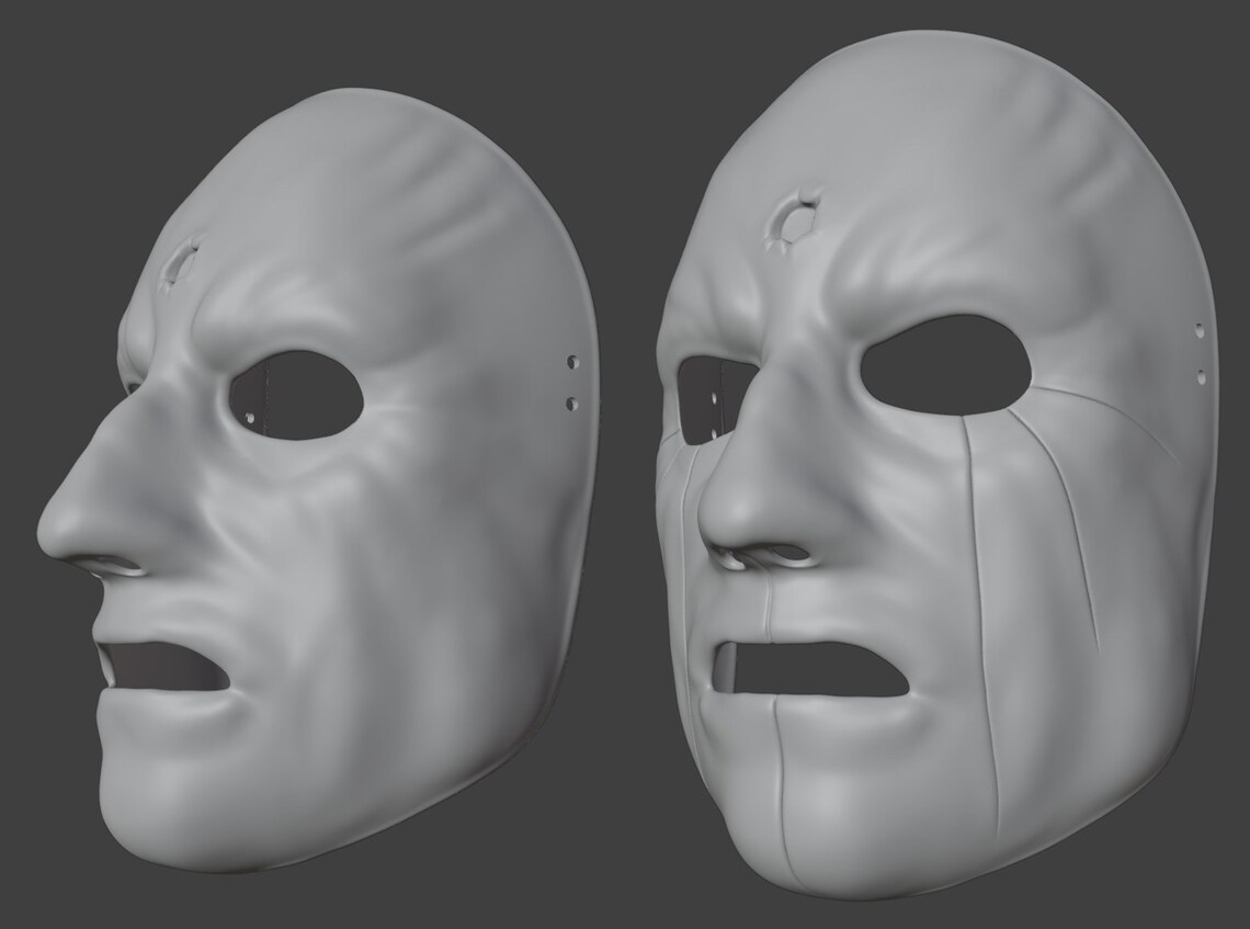New Slipknot Drummer Mask \ STL FILE for 3d Printing - Etsy