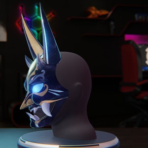 3D File of Xiao Mask From Genshin Impact - Etsy