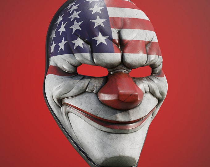 Dallas Mask Payday 2 Inspired - Etsy
